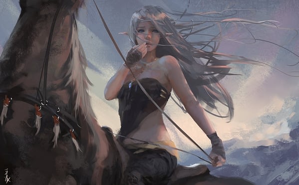 A Departure From Traditional Comic Art GhostBlade Volume One a-departure-from-traditional-comic-art-ghostblade-volume-one