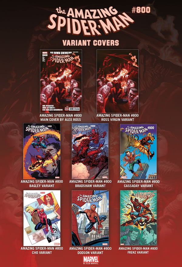 Amazing Spider Man 800 Reportedly Has 450 000 Orders Bleeding Cool
