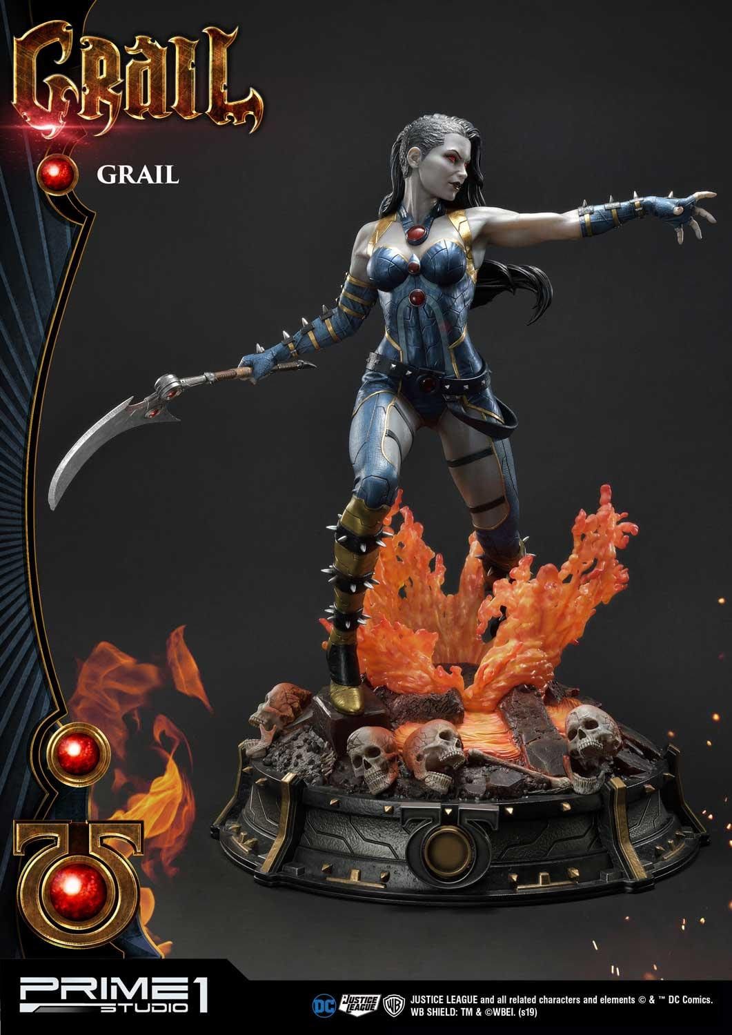 Justice League’s Grail Gets Her Own Statue from Prime 1 Studio